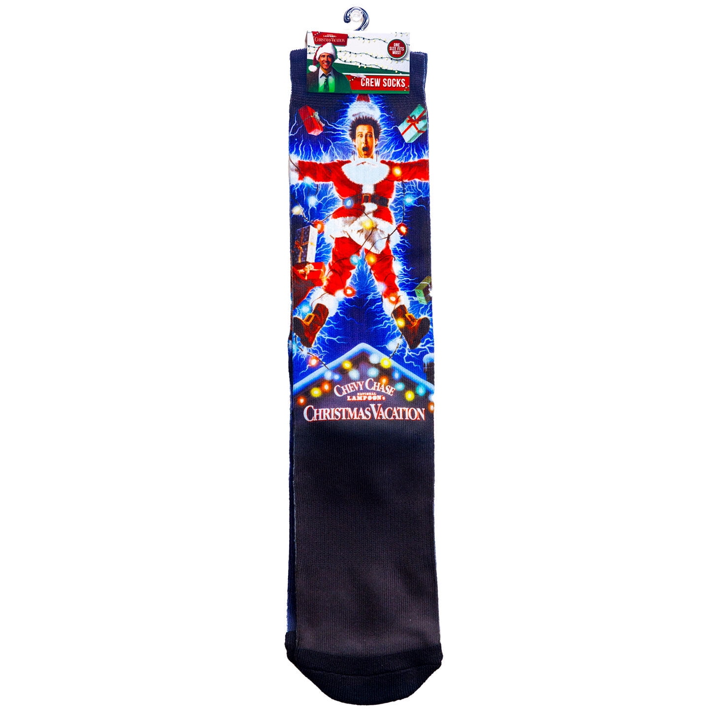 Spoontiques Christmas Vacation Novelty Crew Socks - Walmart.com