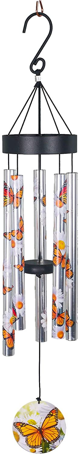Spoontiques Decorative Chimes for Yard and Garden, Butterfly Wind Chime ...