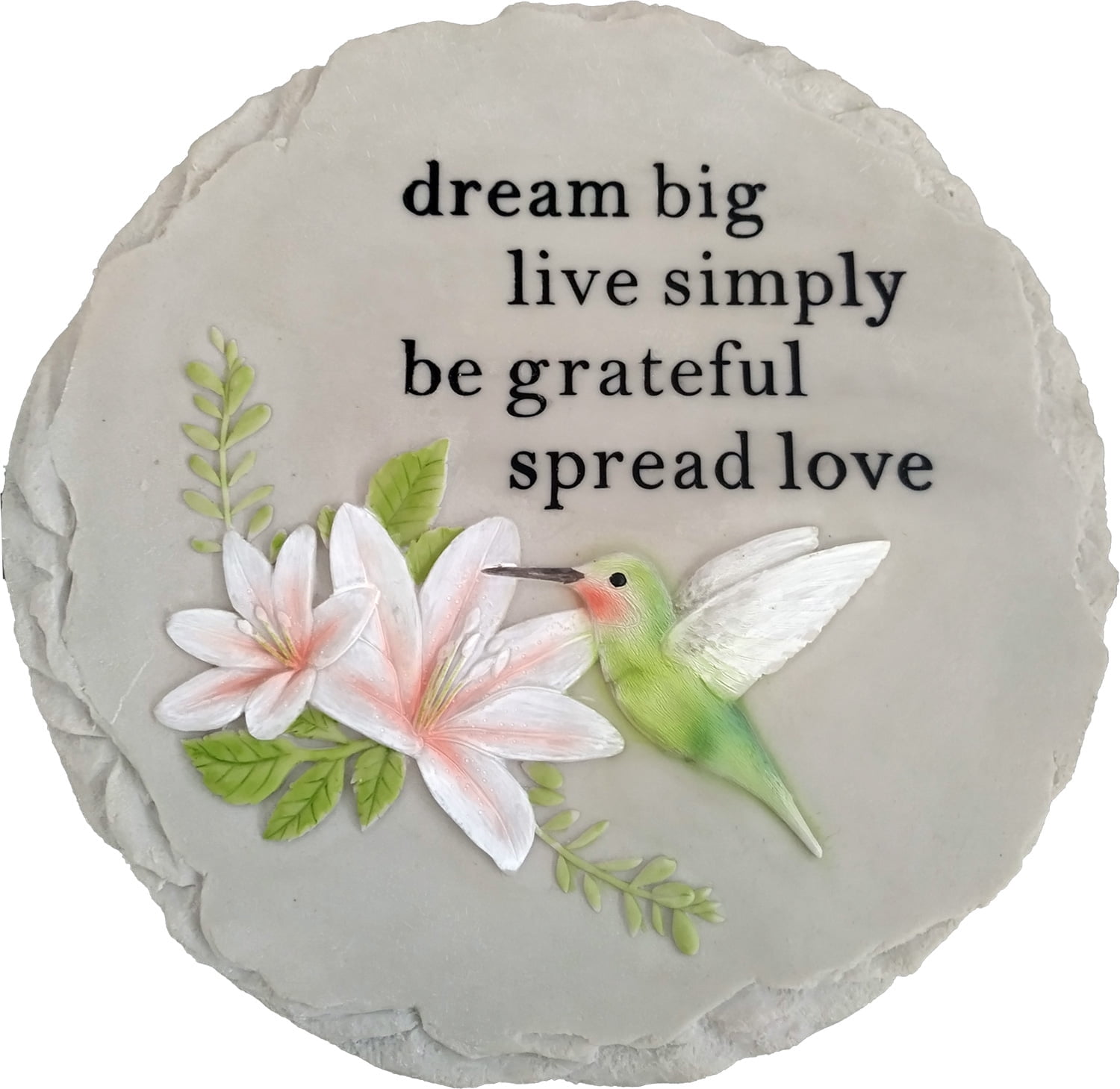 DREAM BIG STEPPING STONE / WALL PLAQUE - Walmart.com