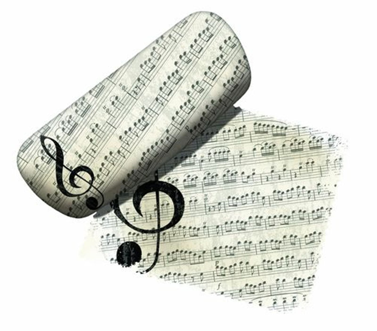 Spoontiques Padded Eyeglass Case, Music Lover, with Matching Lens Cloth ...