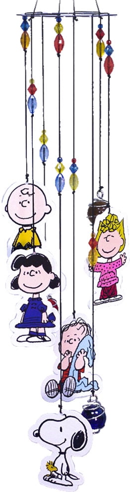 Spoontiques Peanuts Wind Chime - Garden D√©cor - Decorative Chimes for ...