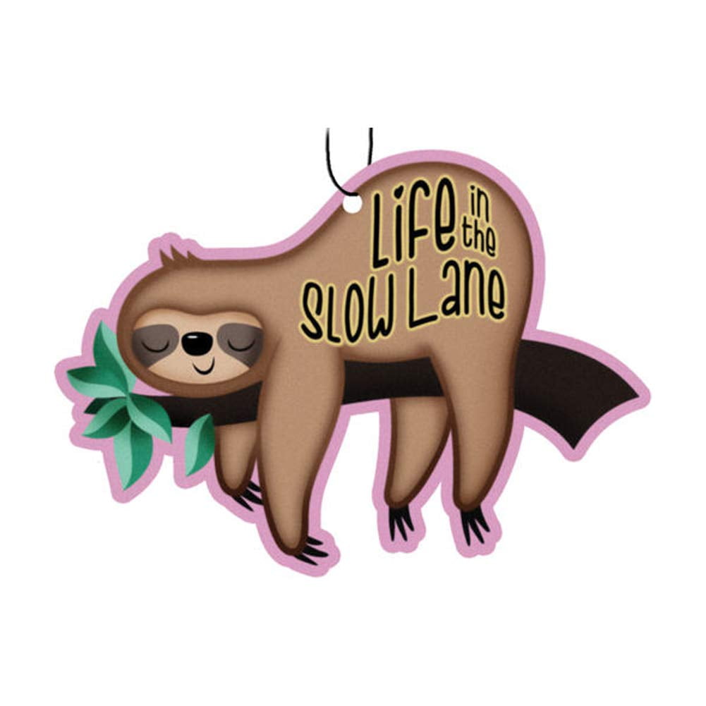 Spoontiques Sloth Air Freshener (3-Pack) - Walmart.com