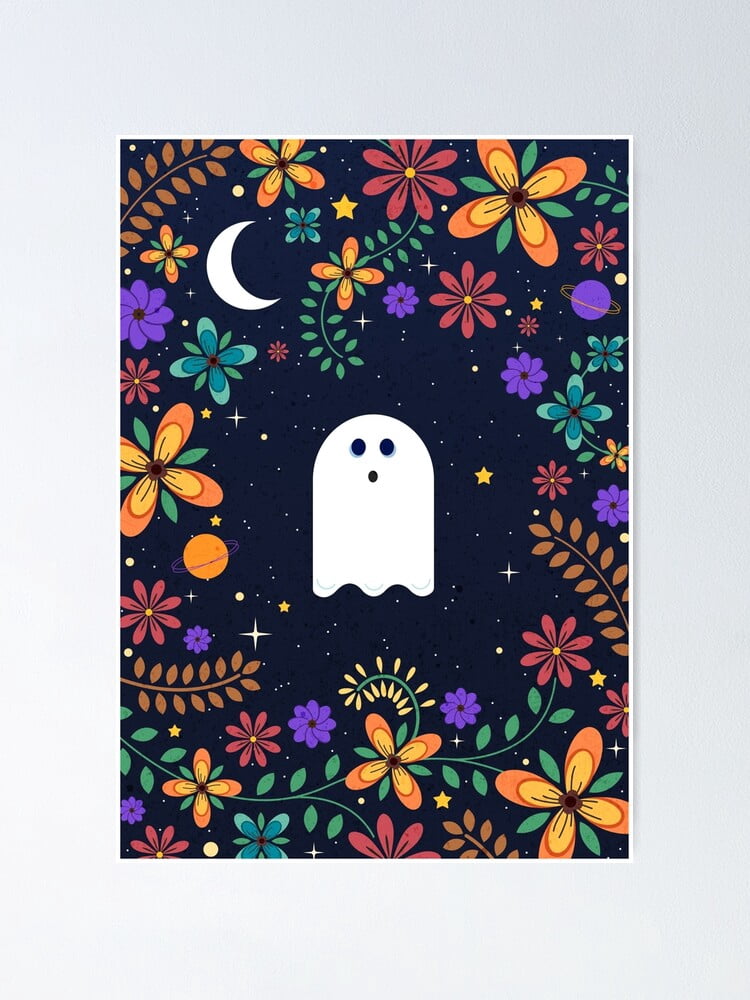 Spoopy Cute Ghost. Halloween Decor. Cute Ghost Dia De Los Muertos ...