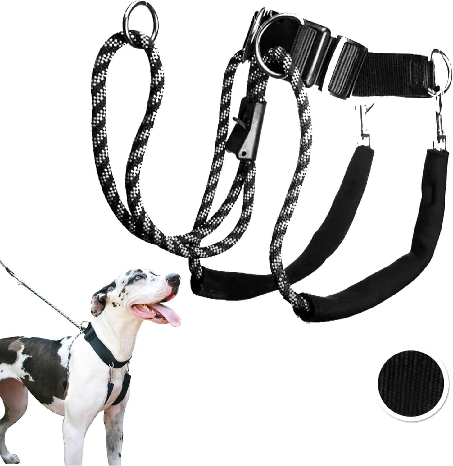 Sporn Big Dog Halter, Black, X-Large (24-33" Neck Size) - Walmart.com
