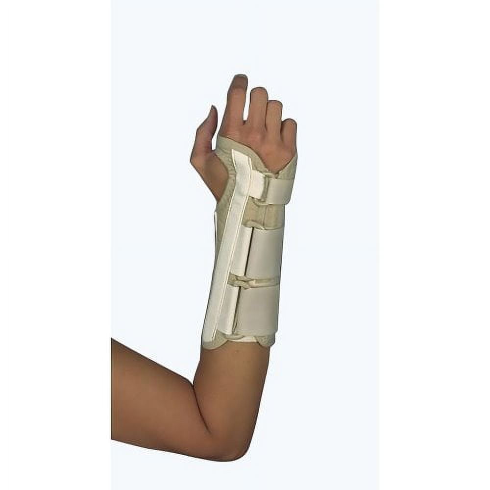 Sport Aid Deluxe Wrist Brace Beige Left Large(3.25-3.75" Palm Width ...