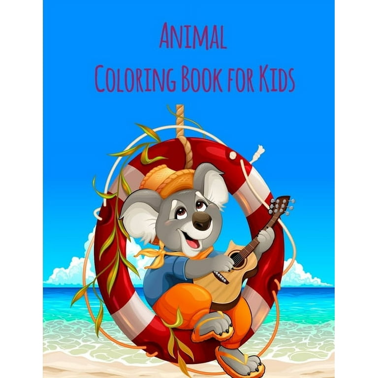 funny adult coloring pages animals