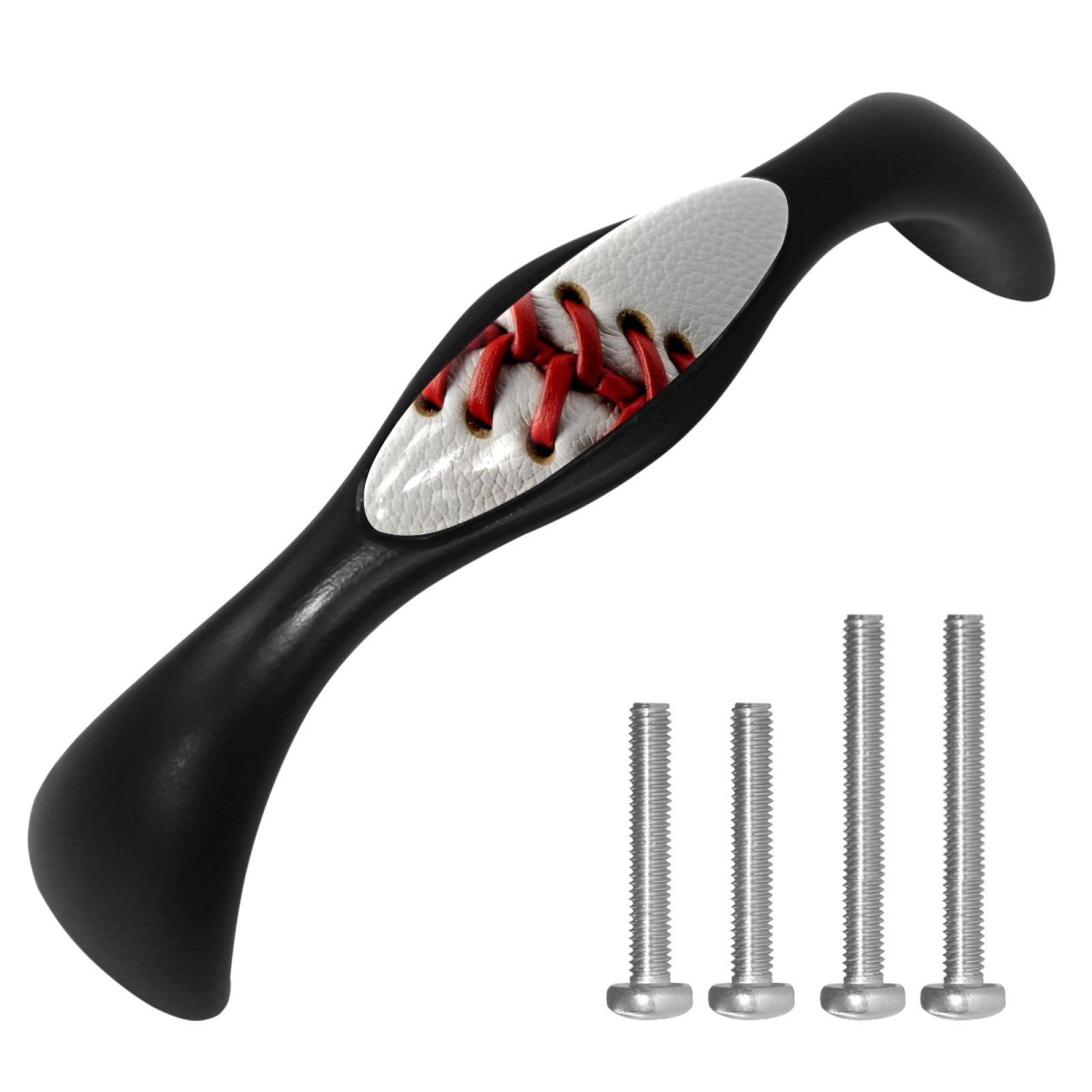 Sport Baseball Kitchen Cabinet Pull Knobs Drawer Hardware Handles for ...