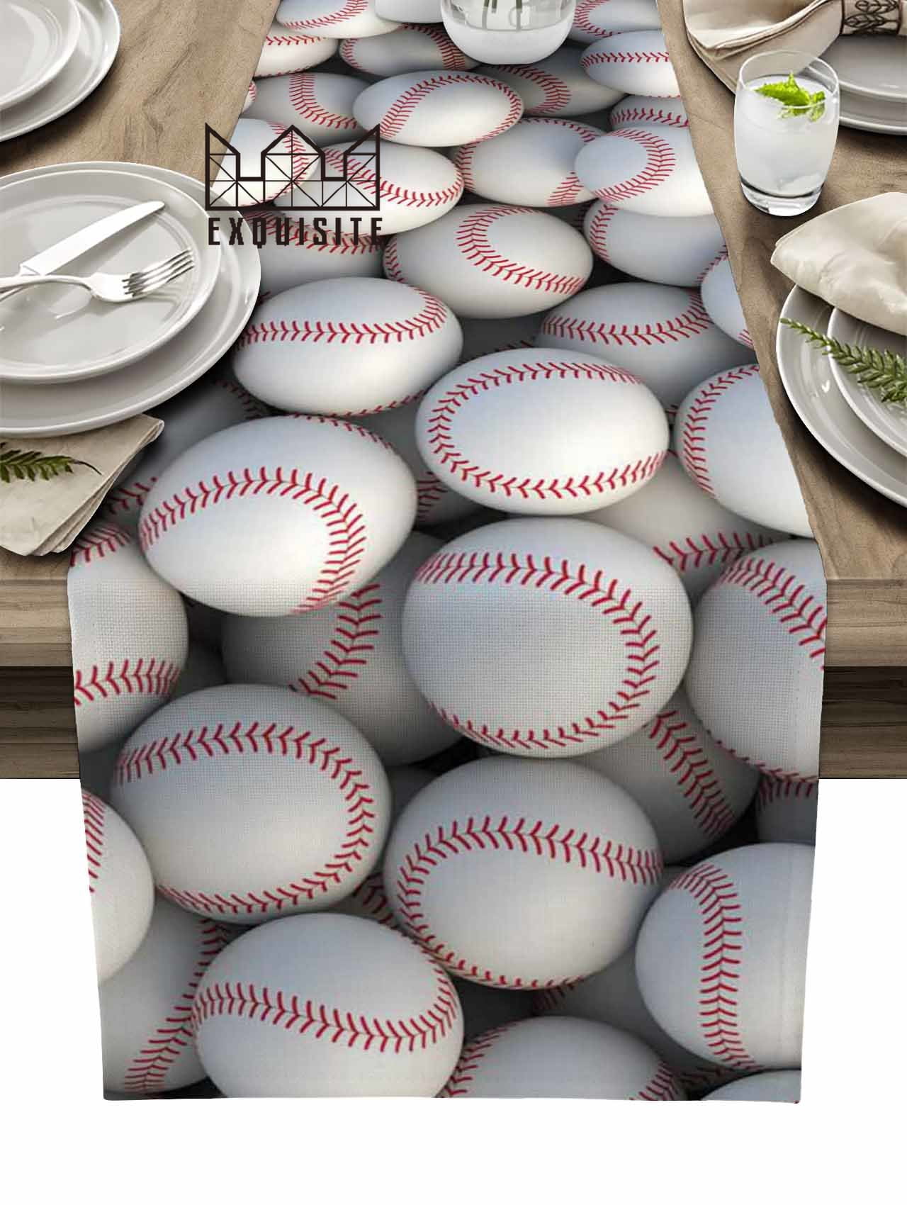 Sport Baseball Texture Coffee Table r Dinner Table ration Wedding r ...
