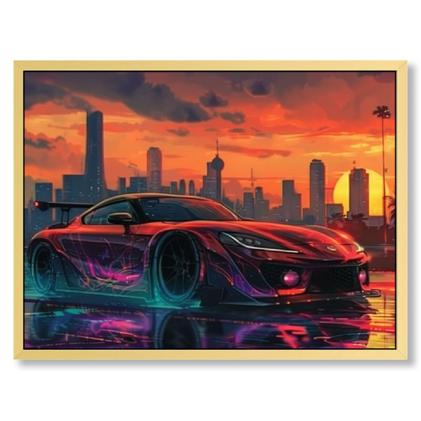 Sport Car Tapestry Wall Hanging for Bedroom Aesthetic Art Home Decor ...