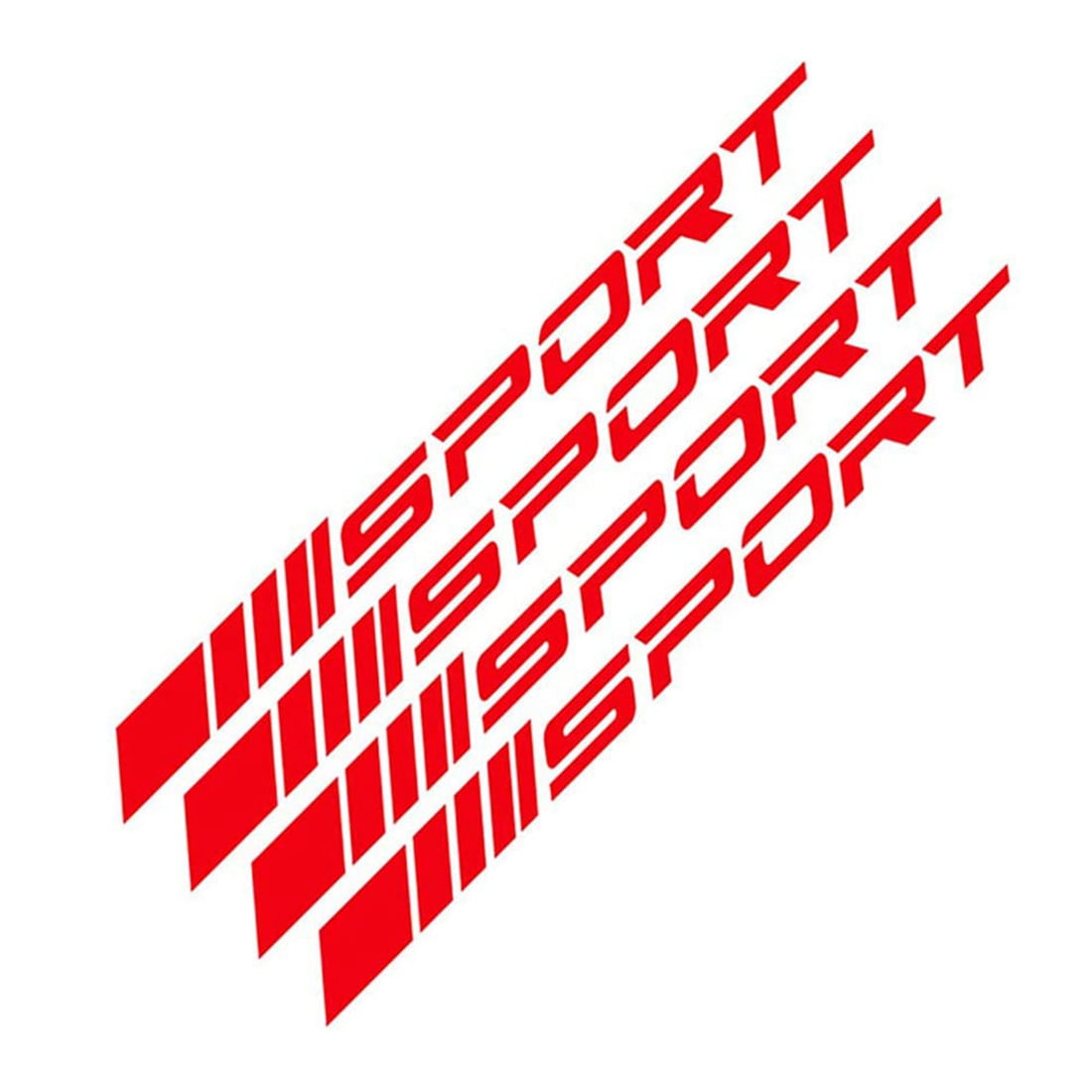 Sport Decal Sticker Wheels Rims Racing Car Sticker Self Adhesive Car ...