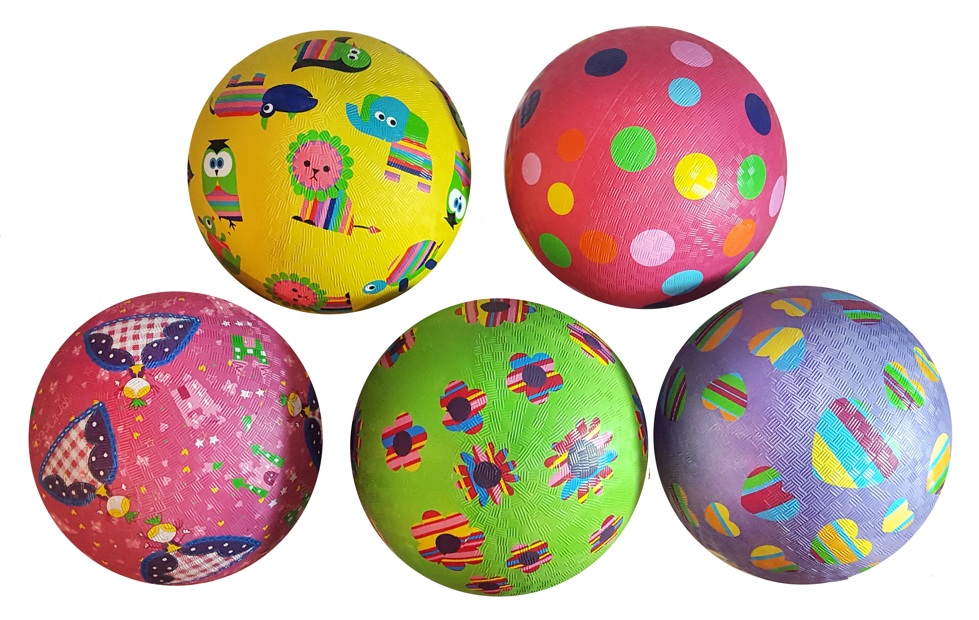 Sport Design Multicolor Playground Balls - 5 Set - Walmart.com
