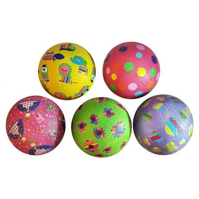 Sport Design Multicolor Playground Balls - 5 Set - Walmart.com