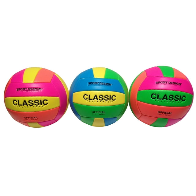 Sport Design Neon Volleyball - Walmart.com
