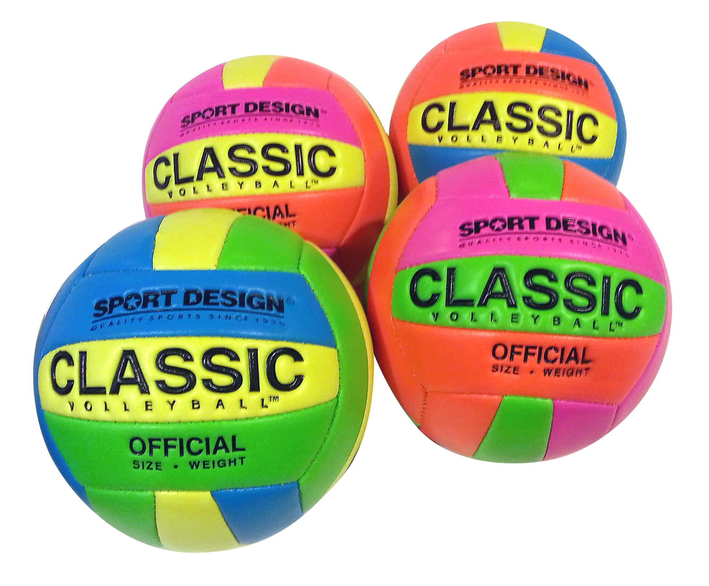 Sport Design Volleyball Mini Neon, Size 5, Blue - Walmart.com