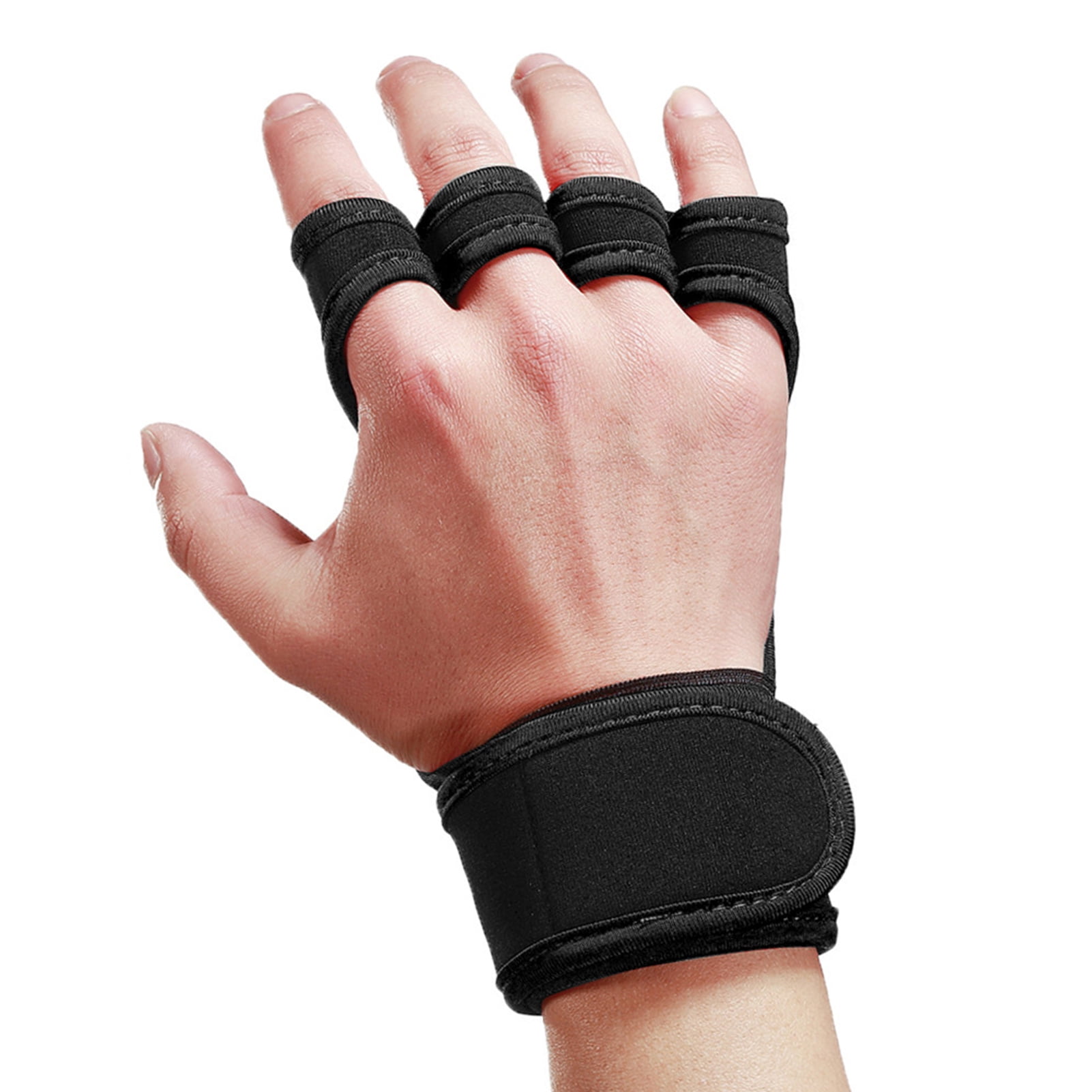 Sport Gloves with Integrated Wrist Wraps Anti slip Hand Protector for ...