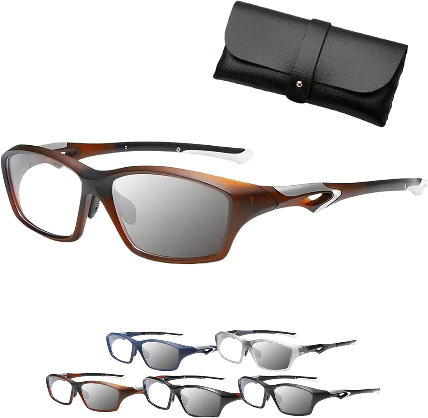 Sport Hollow Adjustable Temples Reading Glasses, Photochromic ...