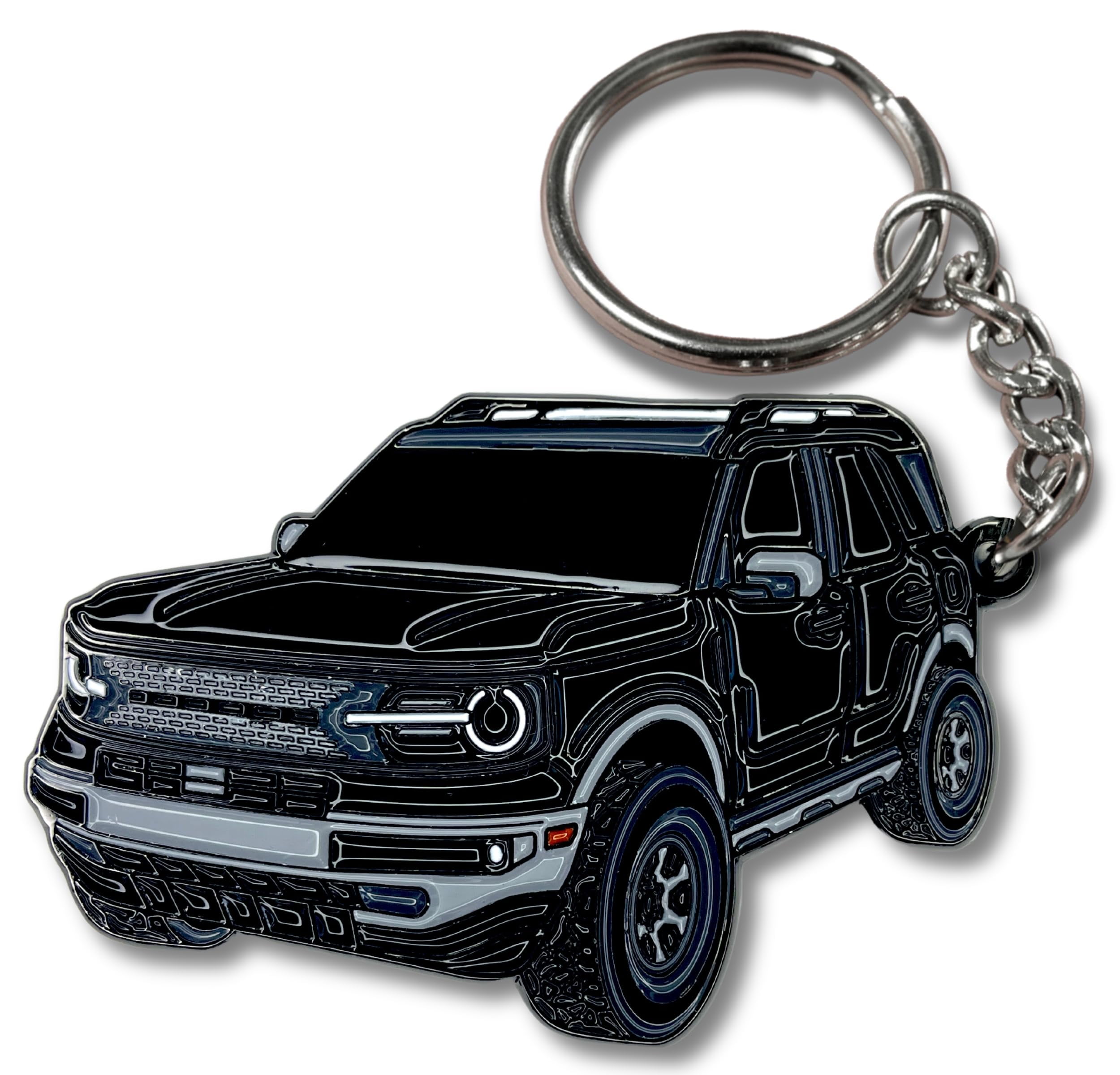 Sport Keychain compatible with Ford Bronco Sport Accessories 2023 2024 ...