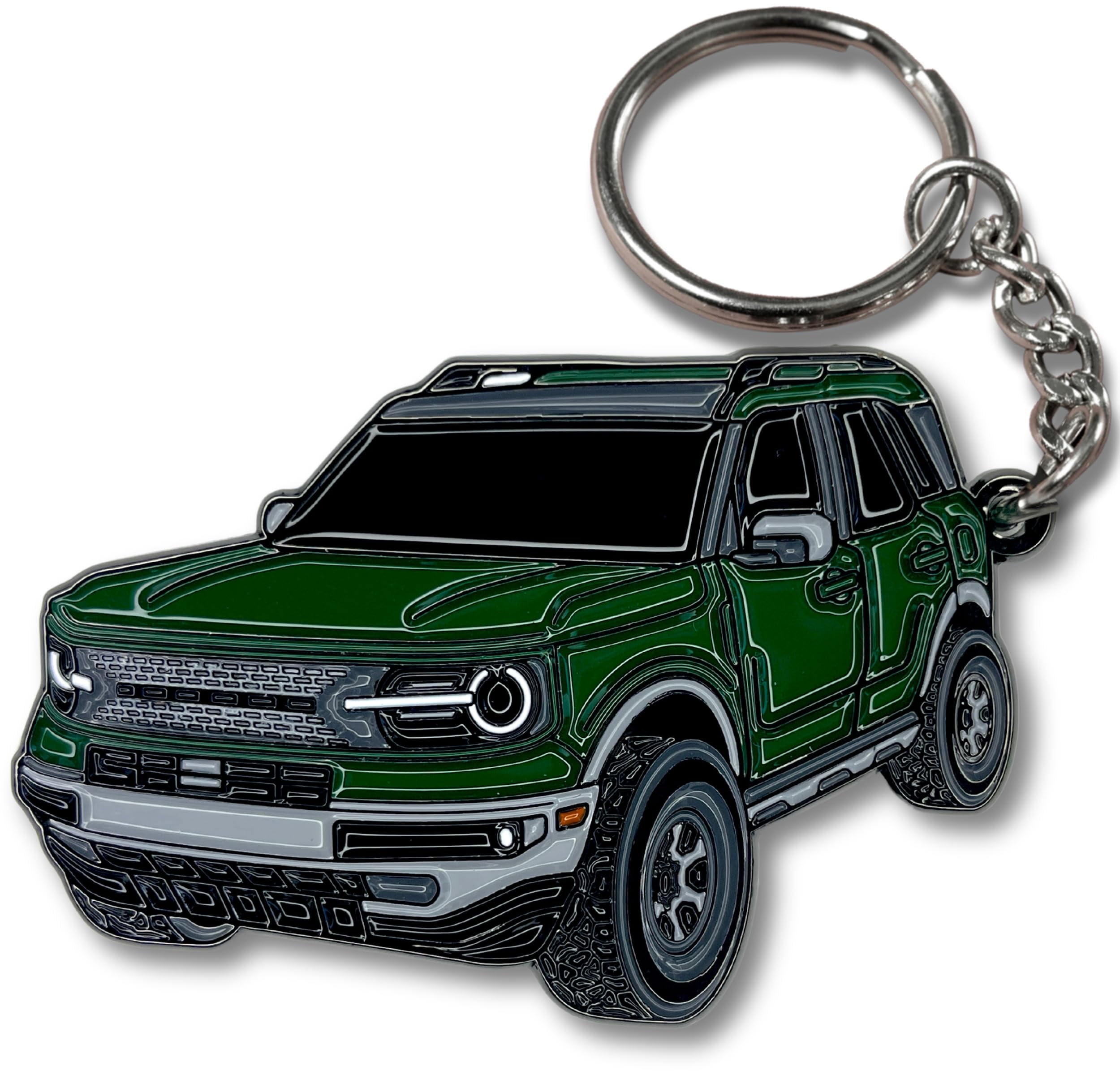 Sport Keychain compatible with Ford Bronco Sport Accessories 2023 2024 ...