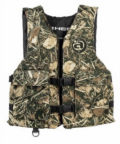Sport Life Vest with Pockets, Super Large, Camo - Walmart.com