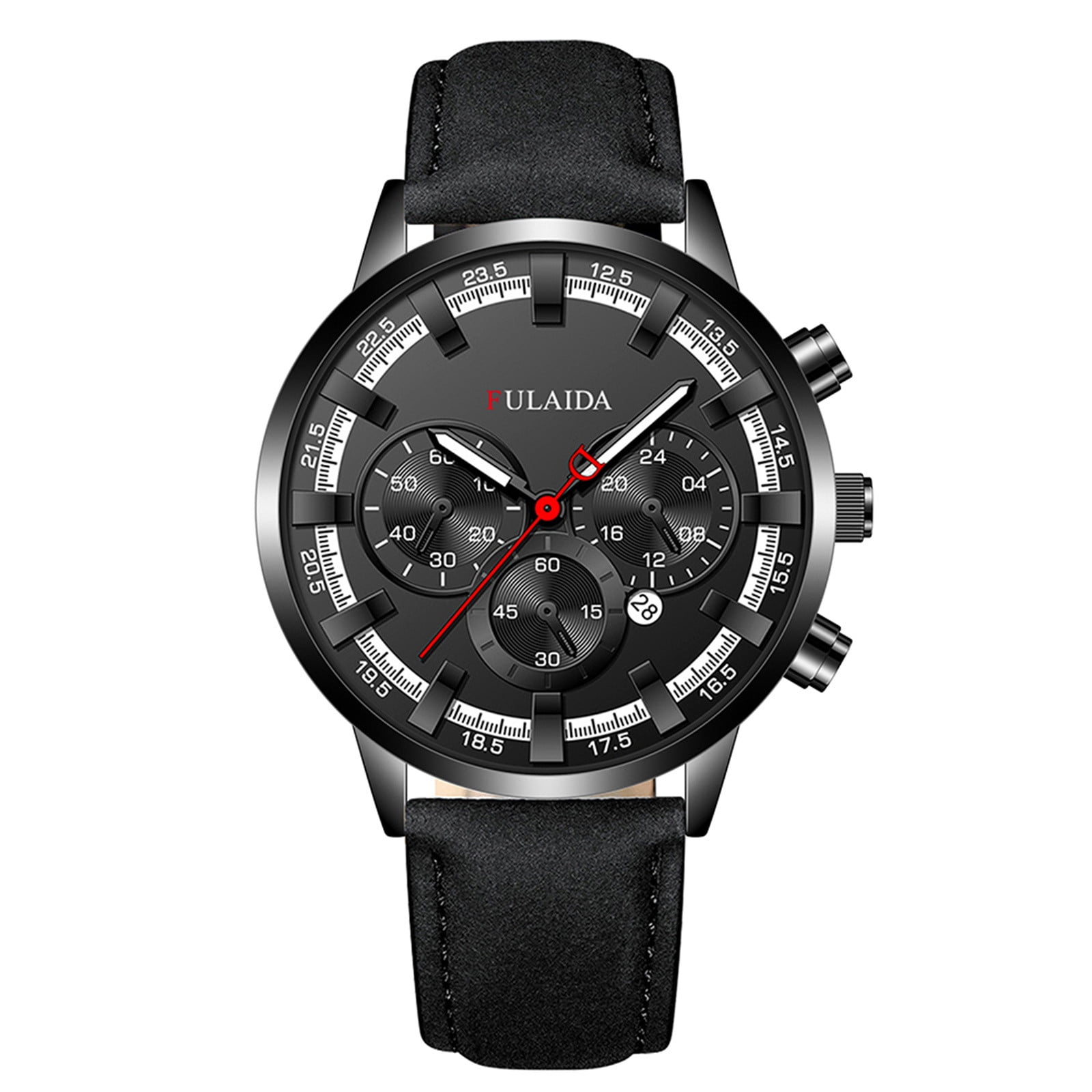 Sport Men's Stainless Countdown Timer Watch Steel Case Belt Band Youth ...