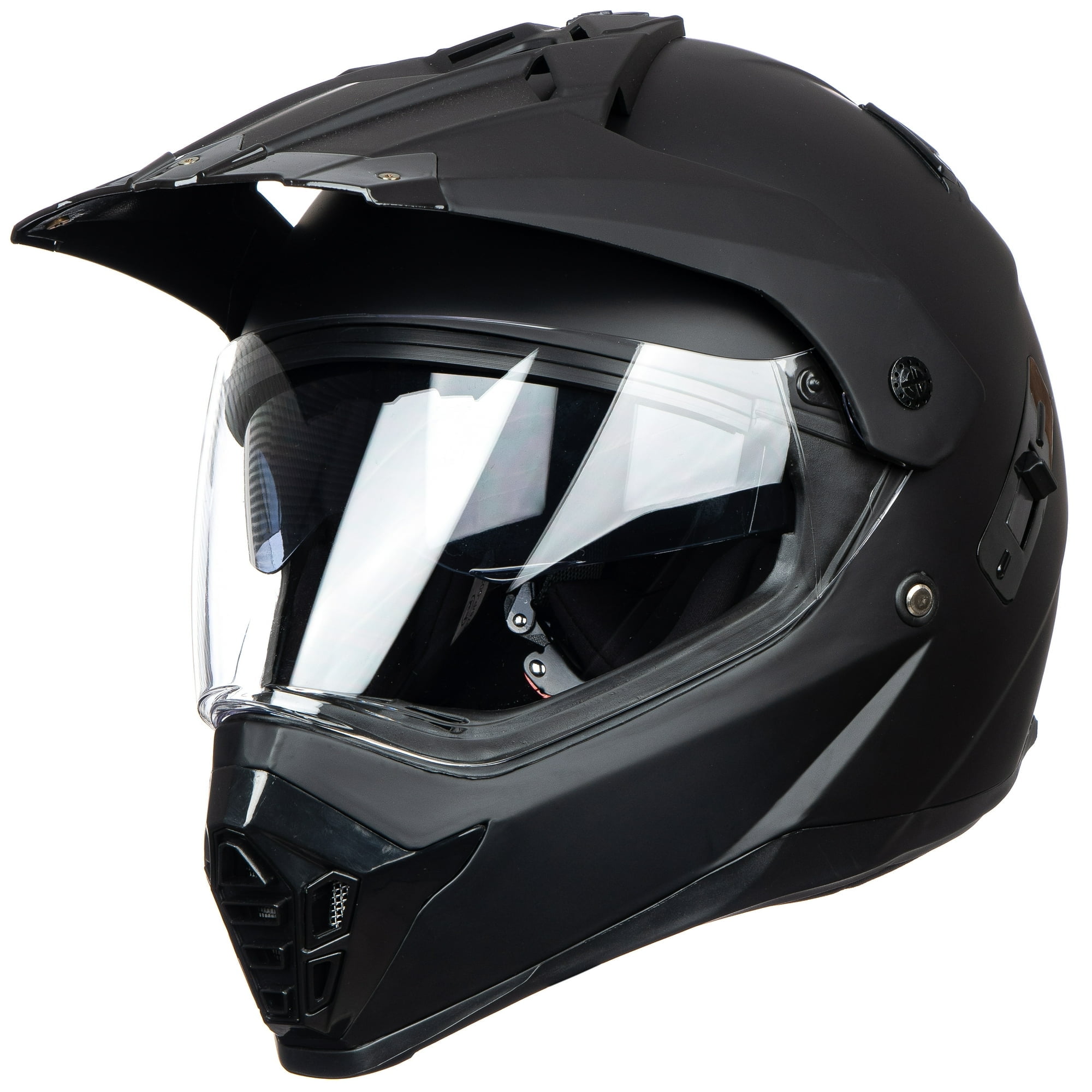 Sport Motorcycle Motocross ATV Dirt Bike Off Road Full Face Helmet Dual ...