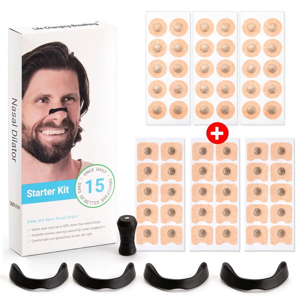 Sport Nasal Dilator Sleep Nose Breathing Anti-Snoring Magnetic Nasal ...