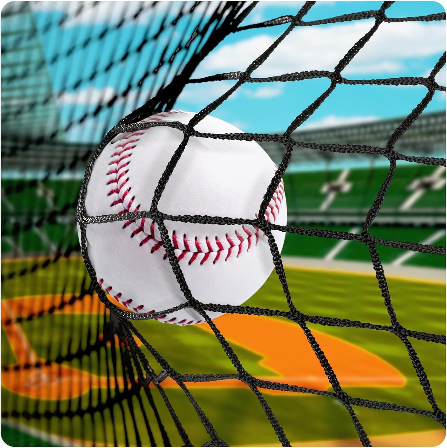 Sport Net Baseball Nets,Over 12 Sizes from 10 to 50 feet Baseball ...