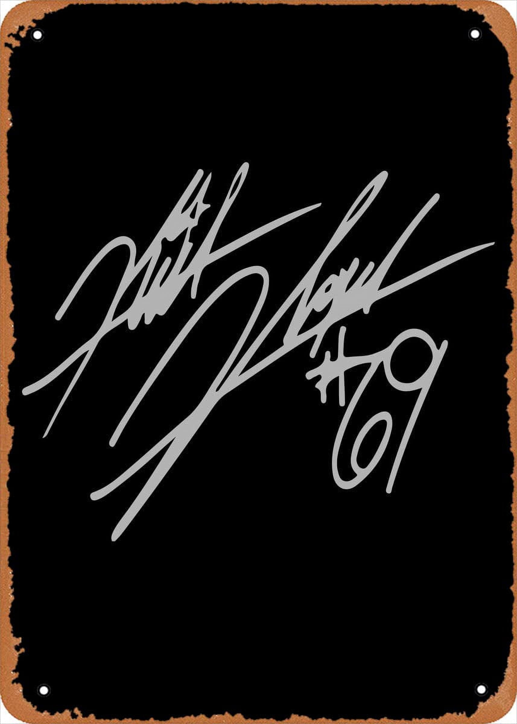 Sport Nicky Haydens signature Poster Retro Vintage Aluminium Metal Sign ...