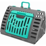 Sport Pet Designs Foldable Travel Cat Carrier - Front Door Plastic ...