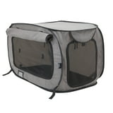 SportPet Designs, Soft-Sided Travel Kennel, 31.8x20x20, Gray - Walmart.com