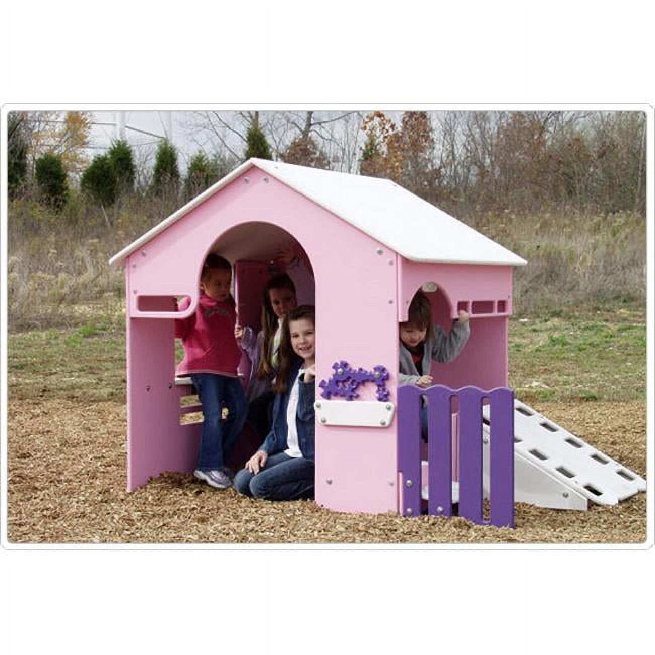 Sport Play 902-888 Tot Town Tot House 1- Pink - Walmart.com