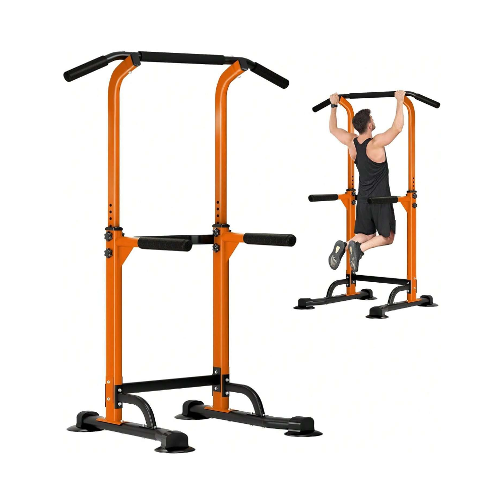 Sport Power Tower, Pull-Up Bar Dip Station For Strength Training, Power ...