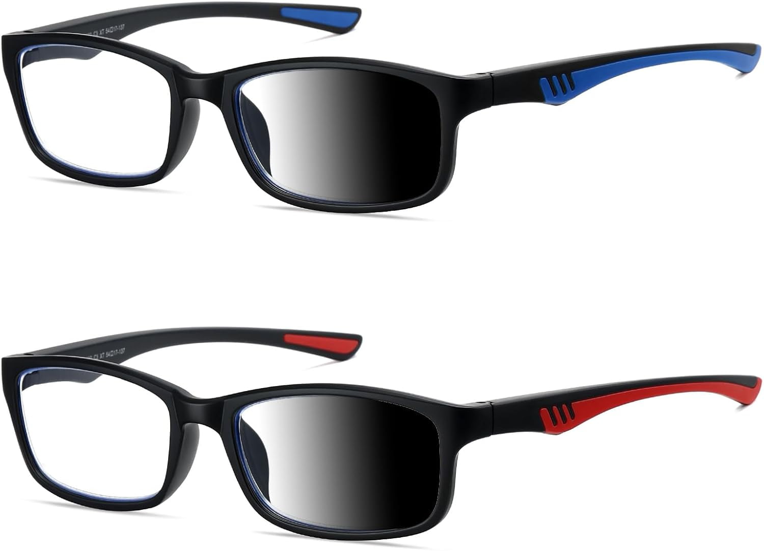Sport Reading Glasses Men Photochromic Lens Blue Light Blocking ...