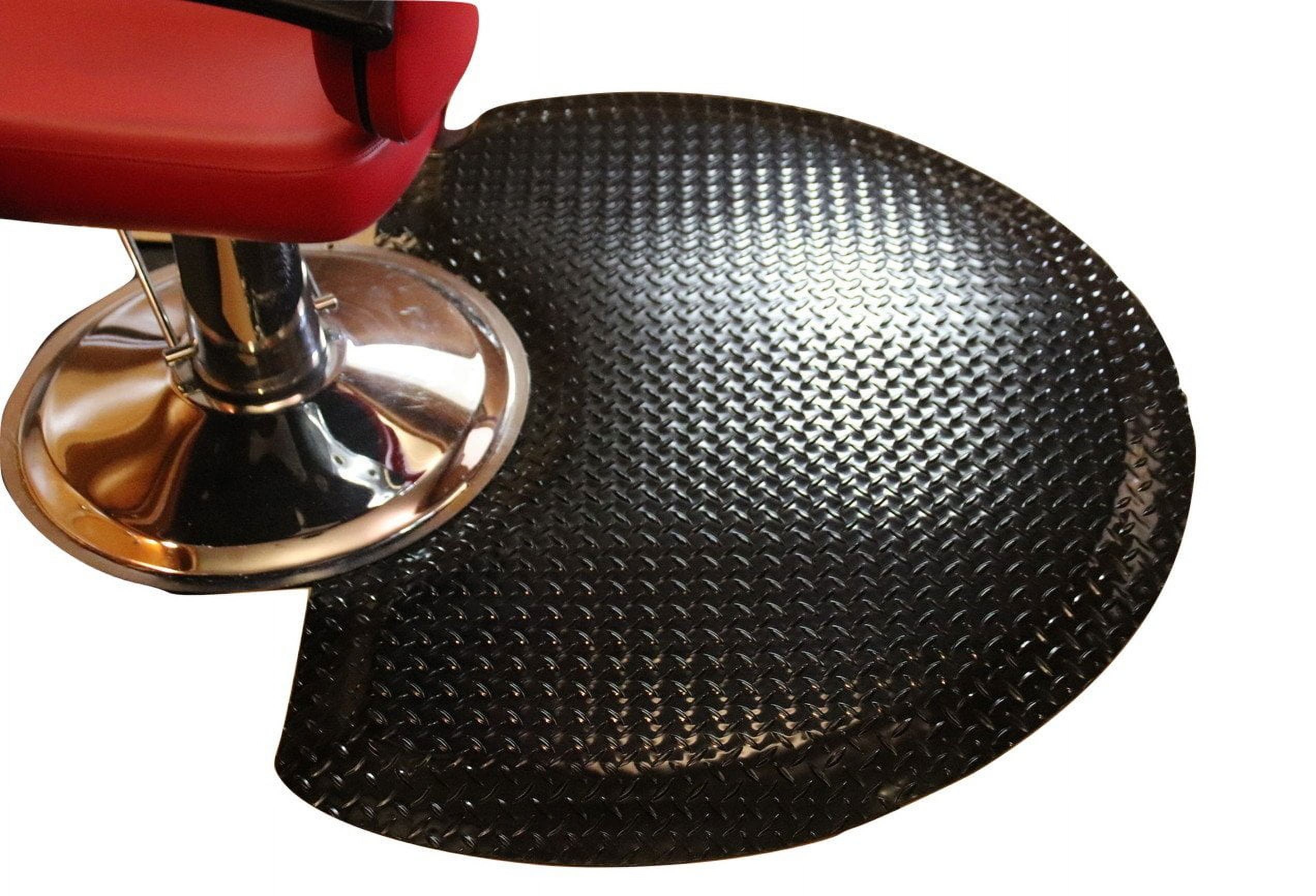 Sport Salon Anti-Fatigue Semi-Circle Mat, 3' Width x 5' Length x 1 ...