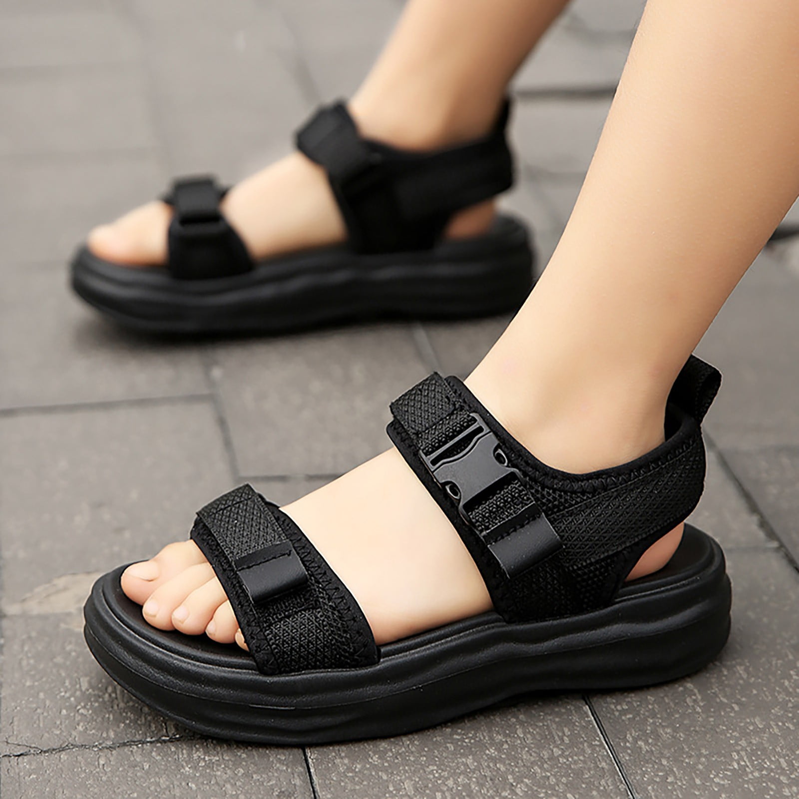 Sport Sandal Walking Sandals Women Water Resistant Leather Sandals ...