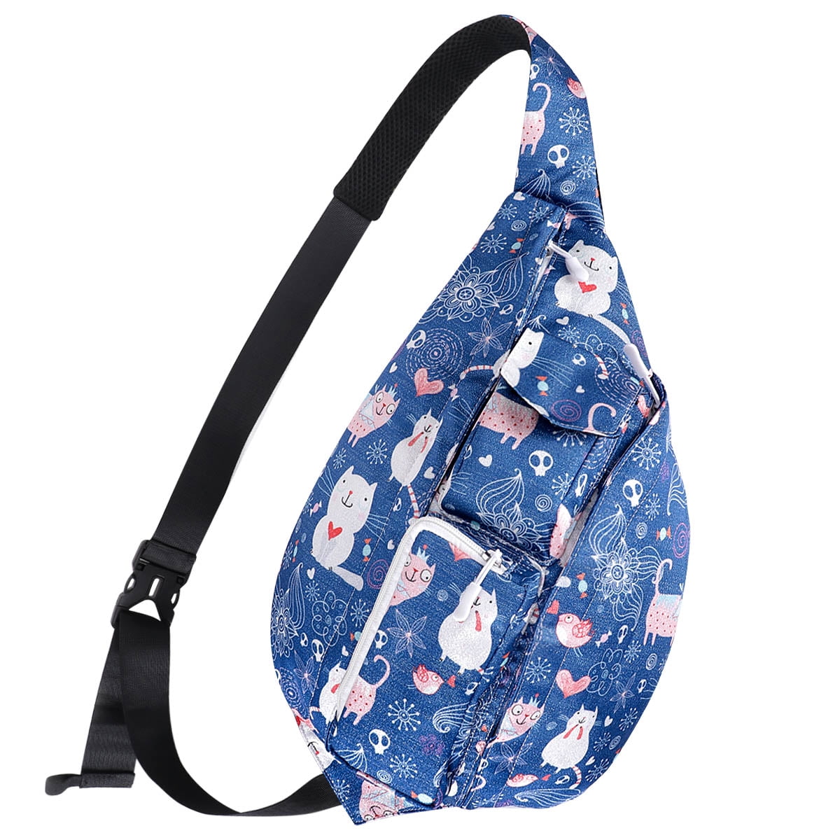 Sport Sling Bag, Crossbody Shoulder Backpack, Compact Outdoor Chest ...
