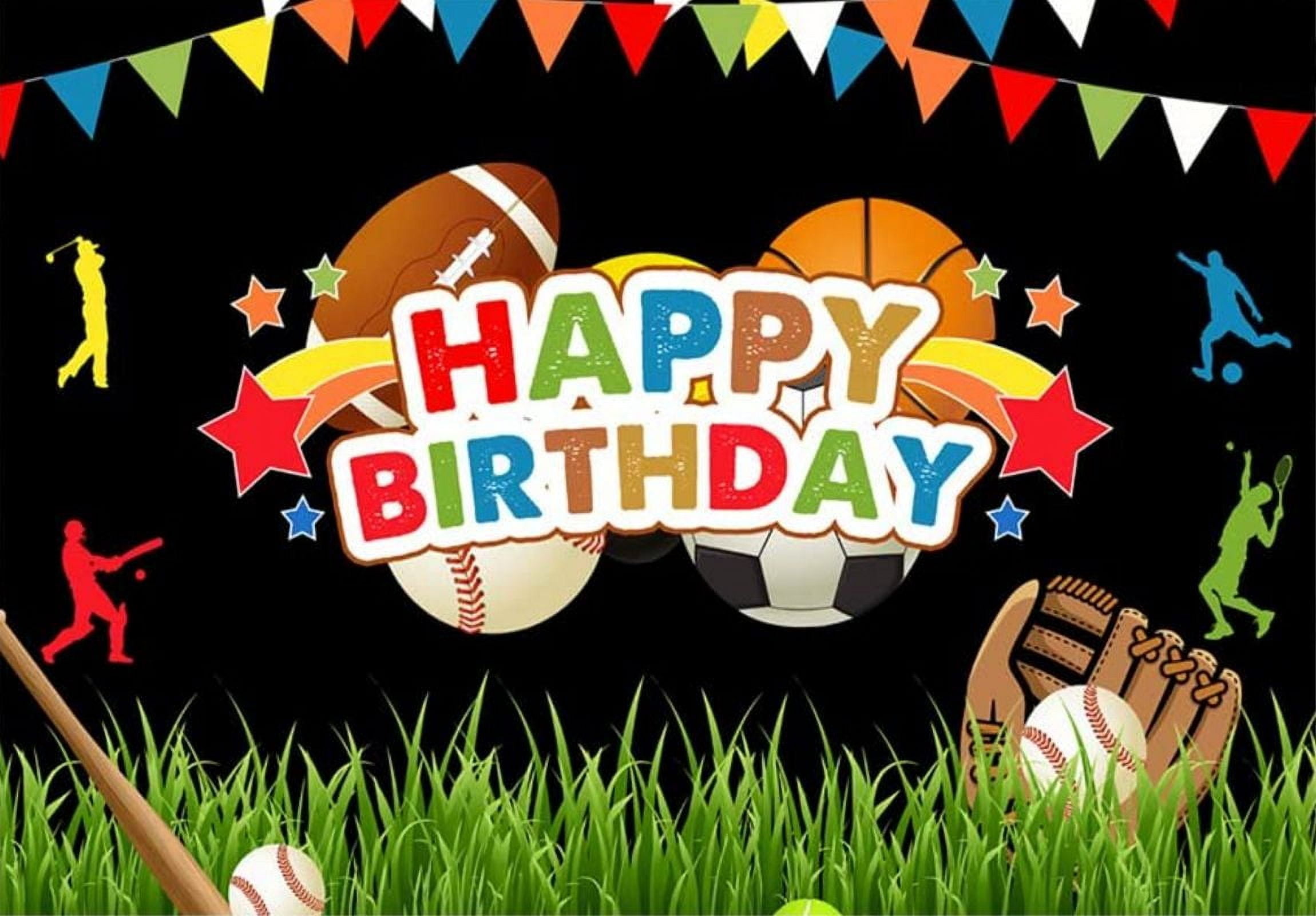 Sport Spotlights Background Photo Basketball Baby Shower Ice Rink Stage ...