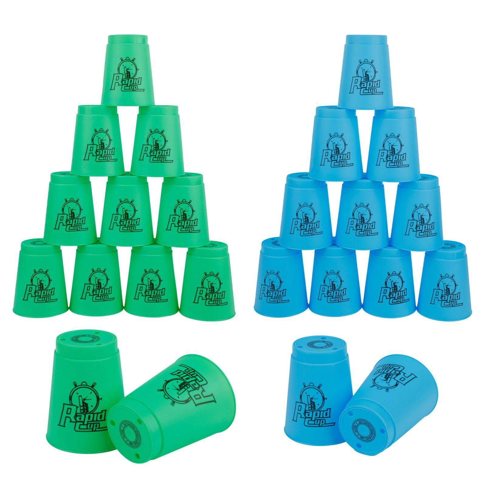 Sport Stacking Cups, 24pcs Stackable Toys, Speed Training Game for Kids ...
