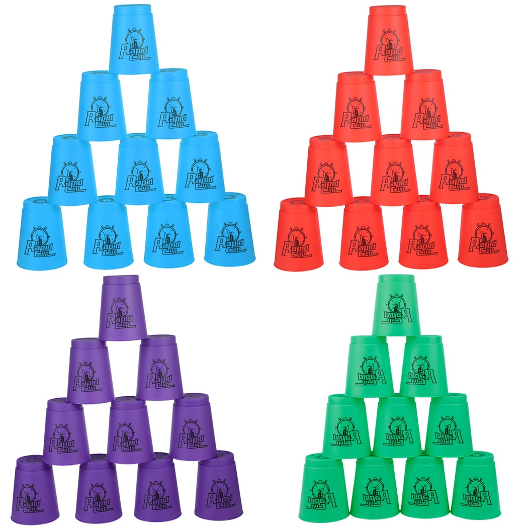 48pcs Sport Stacking Cups, Fitness Exercise Toys for Kids & Adults ...