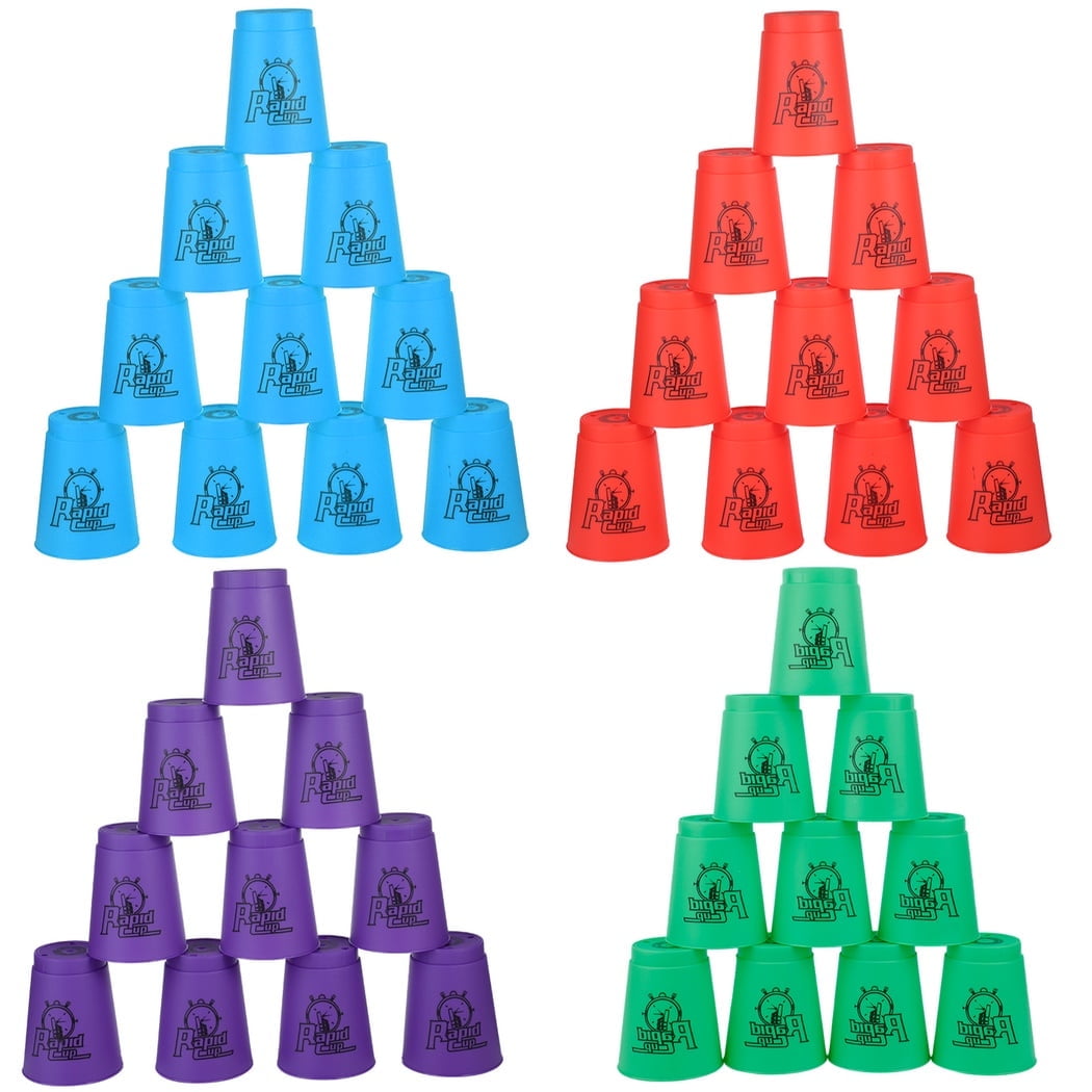 48pcs Sport Stacking Cups, Fitness Exercise Toys for Kids & Adults ...