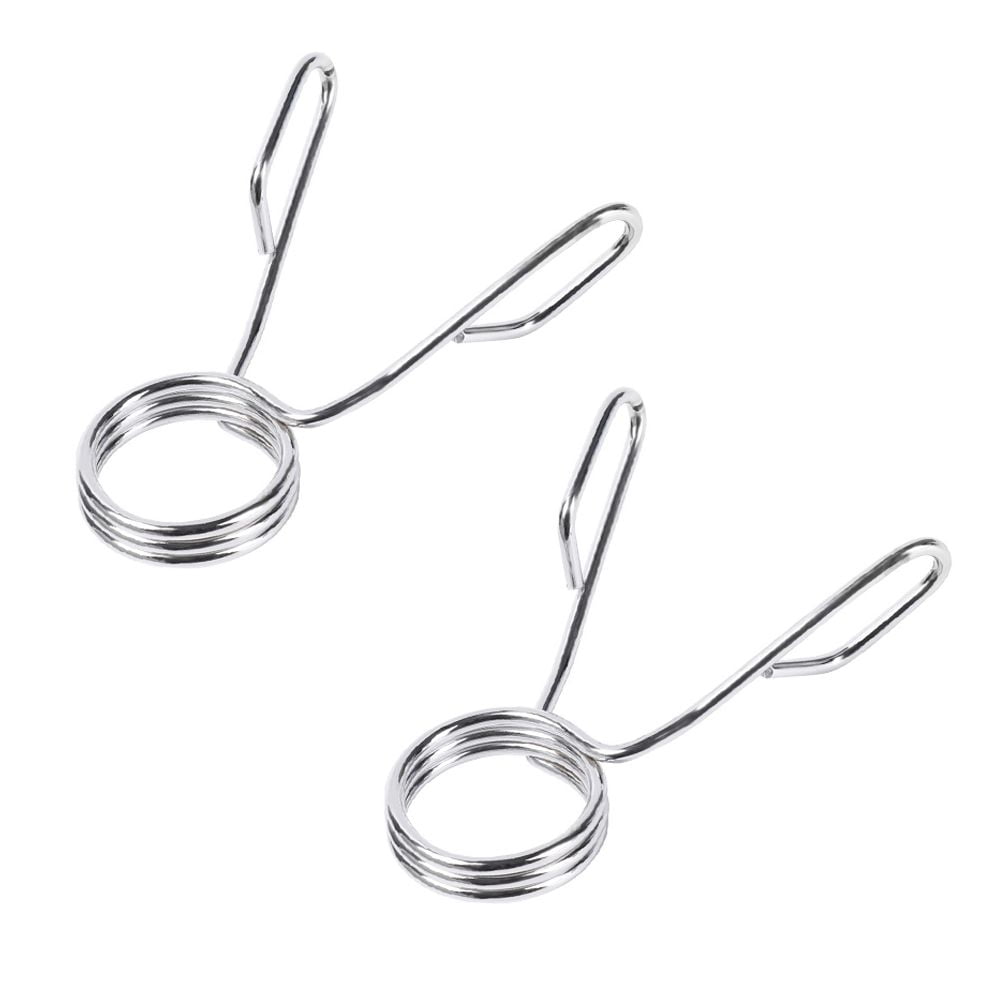 Sport Steel Spring Gym Spin Lock Screw Check Nut Barbell Bar Clips ...