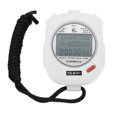 Professional Dual Line 16 Memory Pro Stopwatch with Red Case - Walmart.com
