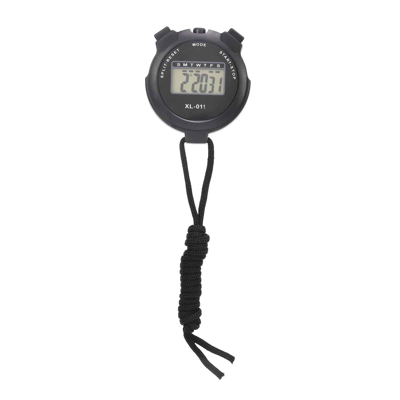 Sport Stopwatch Timer Single Row Display 2 Channel Waterproof Digital ...