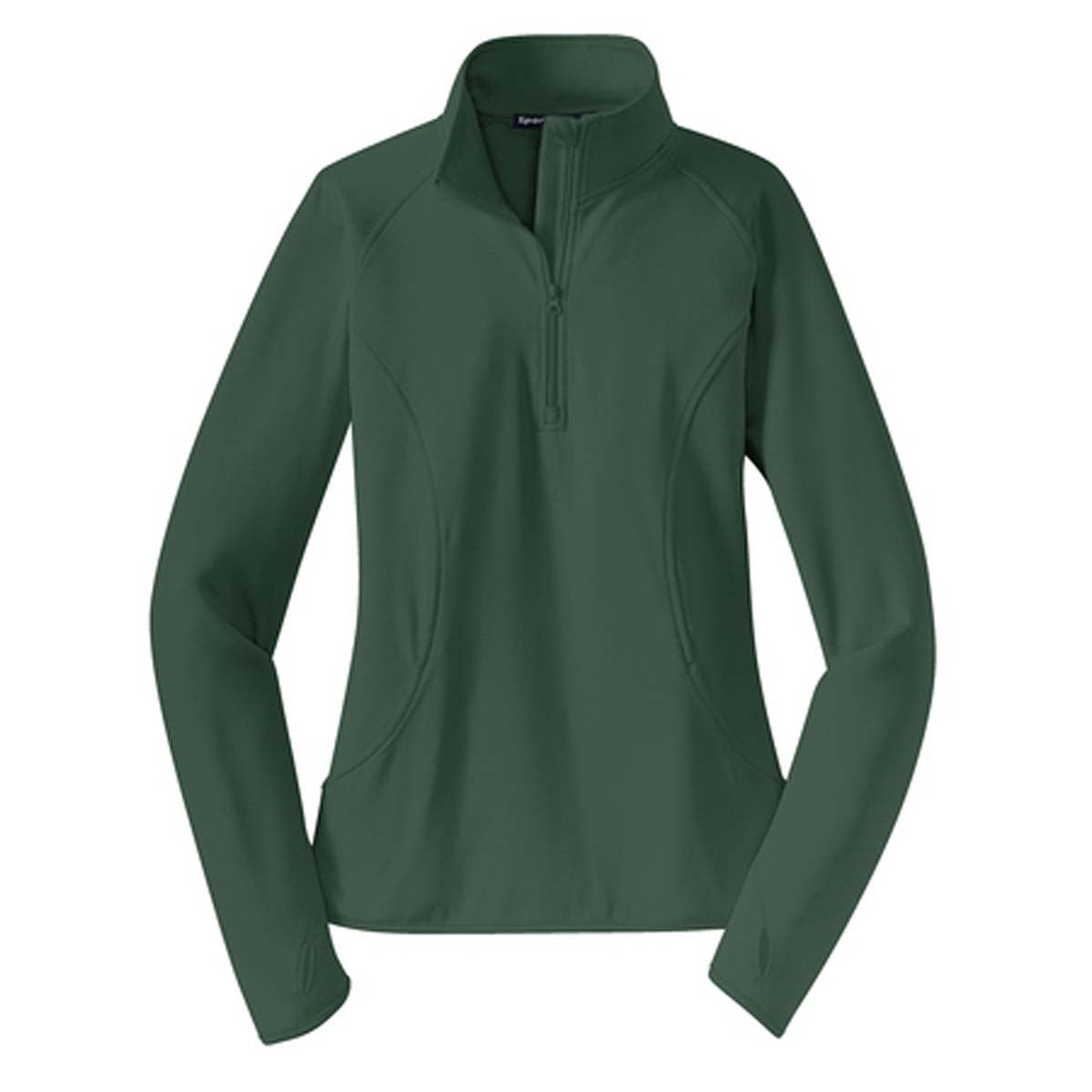 Sport-Tek Women's Sport-Wick Stretch 1/2-Zip Pullover. LST850 - Walmart.com