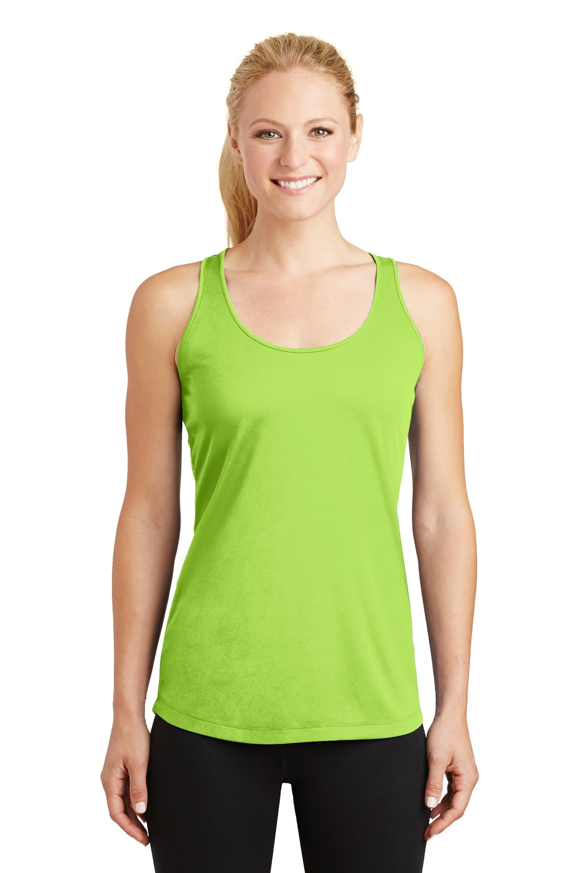 Sport-Tek Ladies Posicharge Competitor Racerback Tank Lst356 - Lime ...
