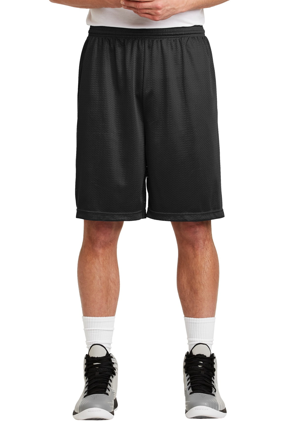 Sport-Tek Men's Elastic Waistband Mesh Short - Walmart.com