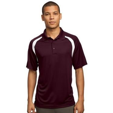 Sport-Tek Men's Side Block Performance Polo Shirt - Walmart.com