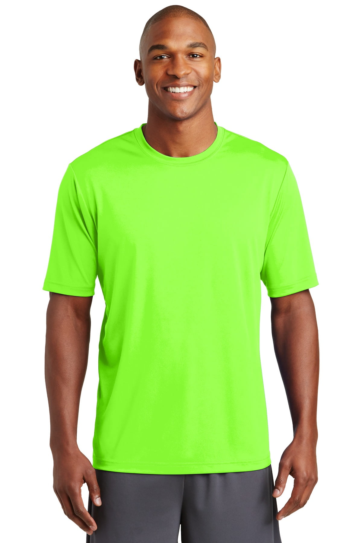 Sport-Tek ST320 PosiCharge Tough Tee, Neon Green, 3XL - Walmart.com