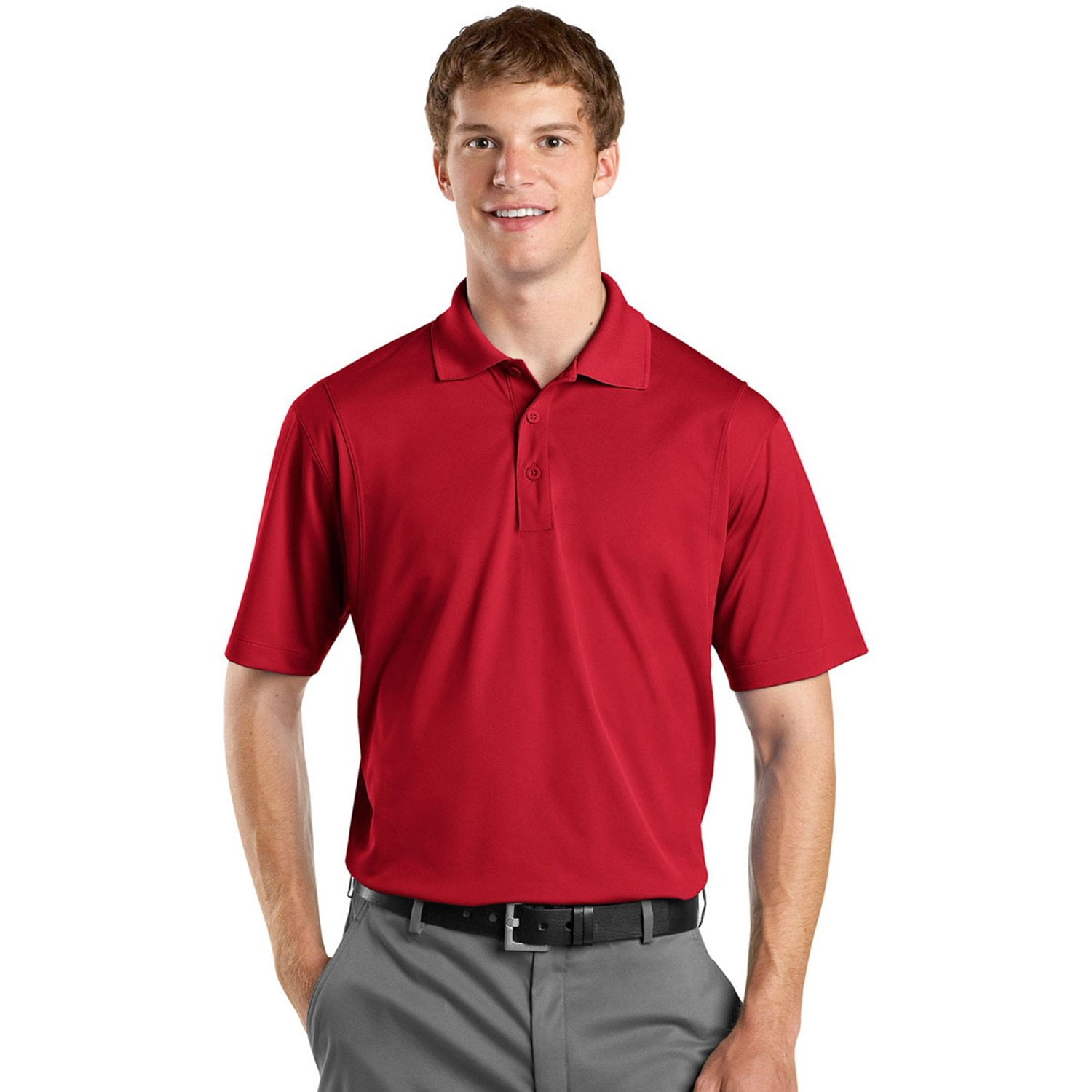 Sport-Tek ST650 Micropique Sport-Wick Polo, True Red, 2XL - Walmart.com
