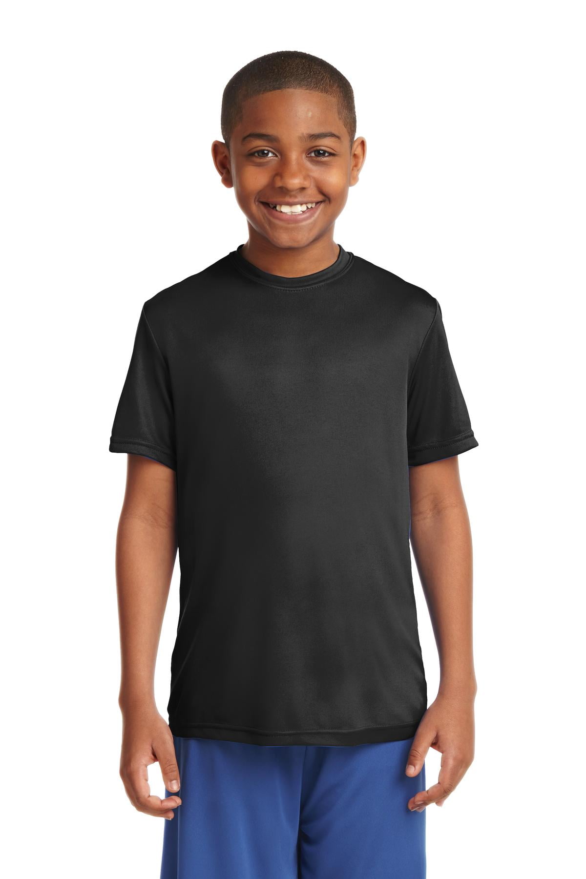 Sport-Tek Tee (YST350) Black, S - Walmart.com